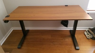 Stand Up Desk Store Crank Adjustable Two Tier Standing Desk With Heavy ...