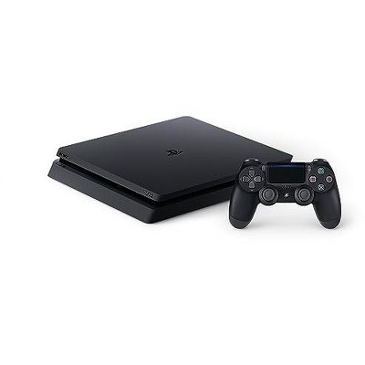 Playstation 4 Slim 1tb Black Gaming Console With Wireless Controller ...