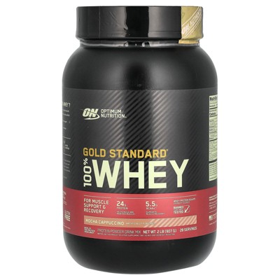 Optimum Nutrition, Gold Standard 100% Whey Protein Powder, Mocha ...