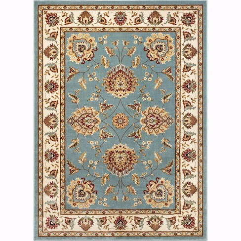 Well Woven Sultan Sarouk Oriental Persian Floral Formal Traditional ...