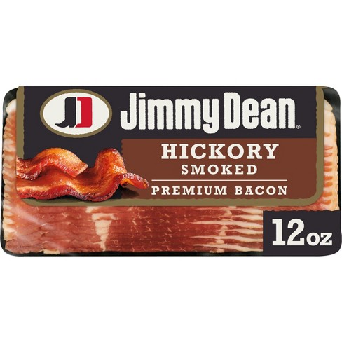 Jimmy Dean Hickory Smoked Premium Bacon - 12oz : Target