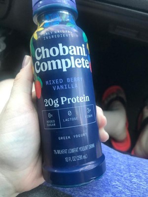 Chobani Complete Protein Mixed Berry Vanilla Yogurt Drink - 10 Fl Oz ...
