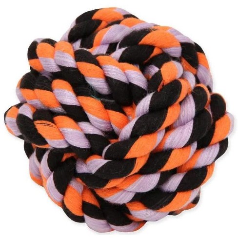 Mammoth Cottonblend Monkey Fist Ball Flossy Dog Toy 3.75" Small : Target