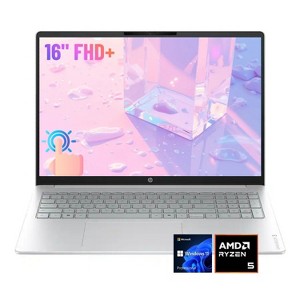 HP OmniBook 3 16" FHD+ Touch Laptop, AMD Ryzen 5 40, AMD Radeon ...