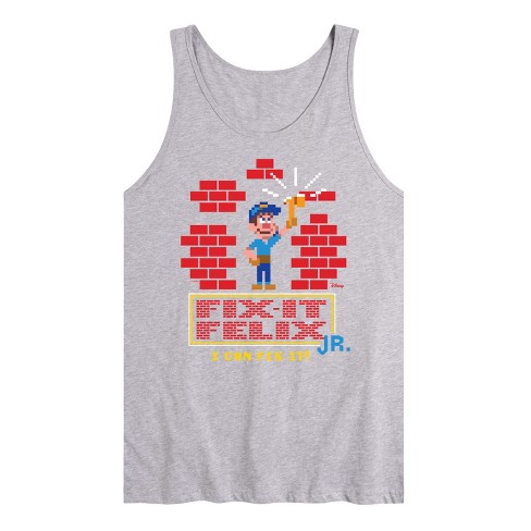 Men's - Disney - I Can Fix It Felix Graphic Tank Top : Target