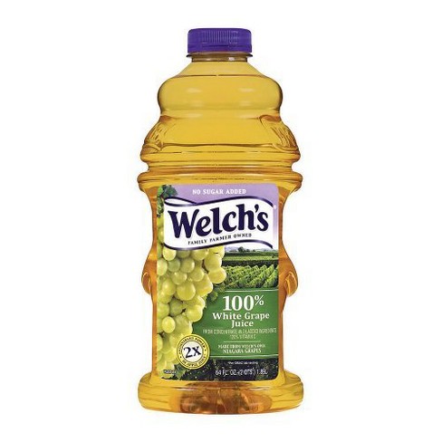 Welch's 100% White Grape Juice - 64 Fl Oz Bottle : Target