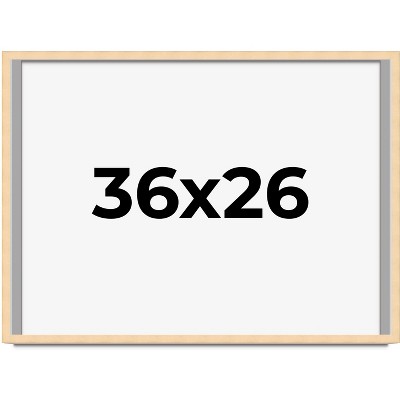 Posterpalooza | 36x26 Wood Frame With Uv Acrylic, 6 Finishes: Black ...