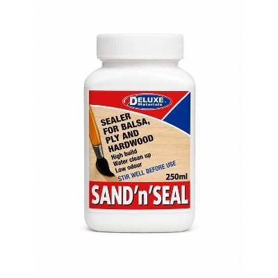Deluxe Materials Sand 'n' Seal Surface Sealer, 250ml for Balsa & Wood ...