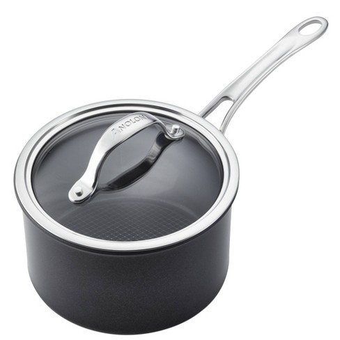 Anolon X 3qt Hybrid Nonstick Induction Saucepan With Lid, Charcoal Gray ...