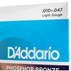D'addario Ej38 12-string Phosphor Bronze Light Acoustic Guitar Strings ...