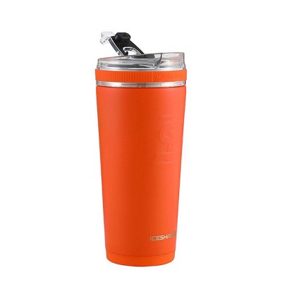 Ice Shaker 26oz Bottle with Flex Lid - Orange : Target