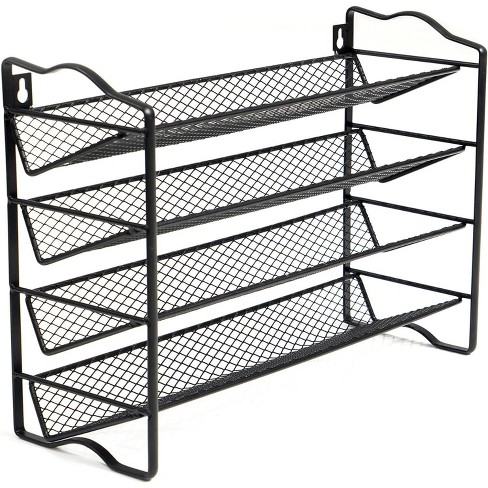 Spaceaid 4-tier Spice Rack Organizer For Cabinet, Countertop, Pantry,or ...