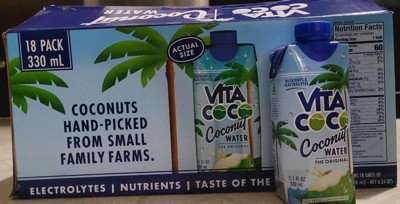 Vita Coco Original Coconut Water Cartons - 4pk/16.9 Fl Oz : Target