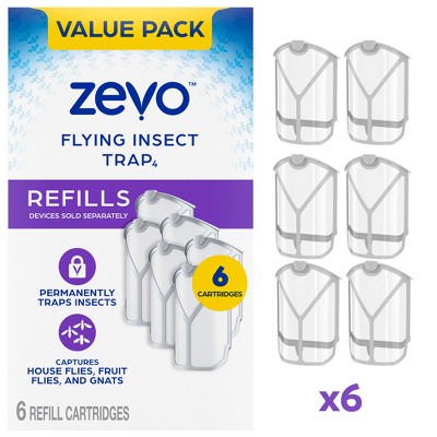 Zevo Flying Insect Trap Refills - 6ct : Target