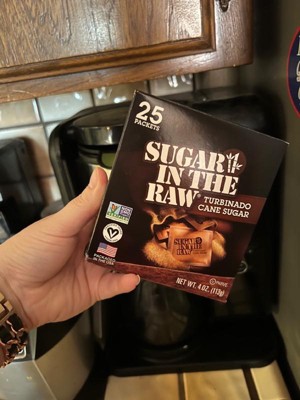Sugar In The Raw Turbinado Cane Sugar Packets - 100ct/16oz : Target