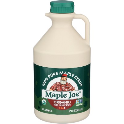 Coombs Family Farms Organic Grade A Amber Maple Syrup - Case Of 12/8 Oz ...