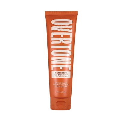 Overtone Hair Care Semi-permanent Color Depositing Mask - Ginger Glow ...