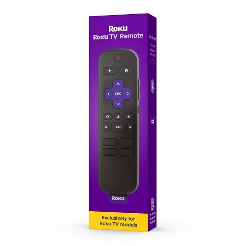 Roku Remote - Tv Replacement Remote Compatible With Roku Tv Models Only ...