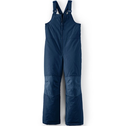 Lands' End Kids Iron Knee Insulated Winter Snow Bibs - Small - Navy ...