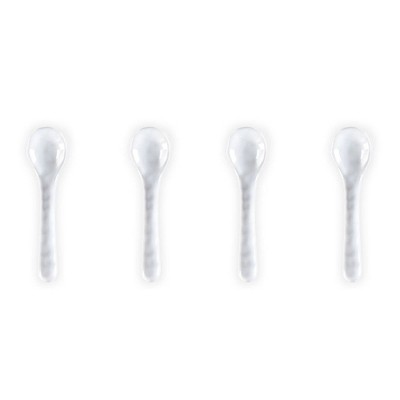 Q Home | Ruffle Melamine Tasting Spoon, Set Of 4 : Target