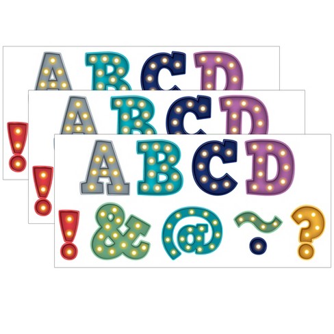 Teacher Created Resources® Marquee Bold Block 2" Magnetic Letters, 70 ...