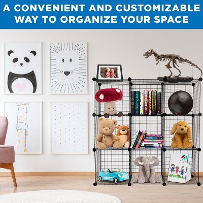 Mount-It! Wire Cube Storage Organizer - 6 Cubes : Target