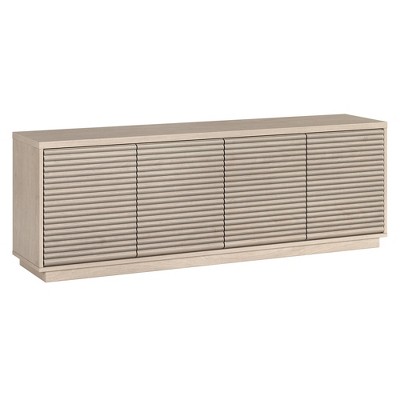 Hudson and Canal Broughton Rectangular Fluted TV Stand for TV's up to ...