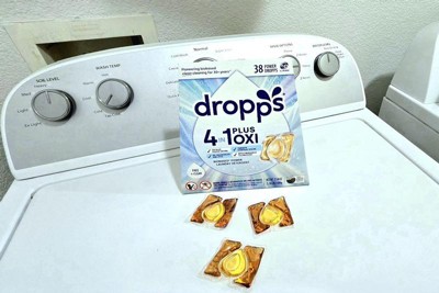 Dropps Laundry 4-in-1 Plus Oxi Power Biobased Detergent Pods - Free ...
