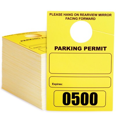 Juvale 50 Pack Blue Parking Violation Tickets For Window, Adhesive No ...