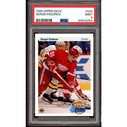 Sergei Fedorov Rookie Card 1990-91 Upper Deck #525 Psa 9 : Target