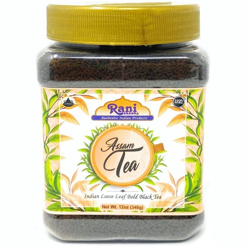 Assam Tea (indian Loose Leaf Bold Black Tea) - 12oz (340g) - Rani Brand ...