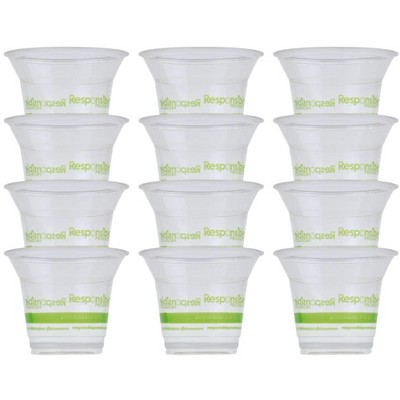 Responsible Products 5 oz Cold Cup Compostable Corn Plastic - 12 : Target