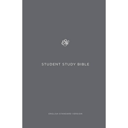 Student Study Bible-esv - (hardcover) : Target