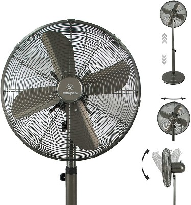 Commercial Cool High Velocity Floor Fan 16" Blade Span, Black : Target