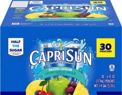 Capri Sun Pacific Cooler Juice Pack - 10pk/6 Fl Oz Pouches : Target
