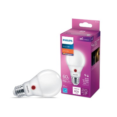 Philips Led Dusk To Dawn 60w A19 : Target