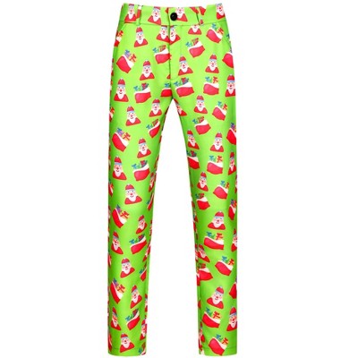 Lars Amadeus Men's Flat Front Funny Party Cosplay Costume Christmas ...