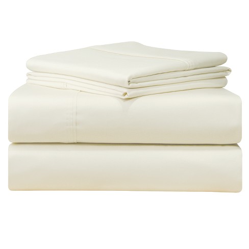 Pointehaven 500 Thread Count 100% Long Staple Cotton Deep Pocket 4 Pc ...