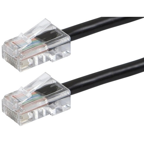Monoprice Cat6 Ethernet Patch Cable - 15 Feet - Black | Network ...