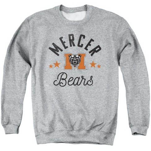 Mercer University Official Bears Adult Crewneck Sweatshirt, Athletic ...