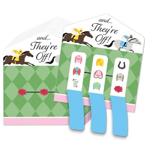 Big Dot of Happiness Derby Horse Race Pull Tabs Game, Kentucky Horse ...