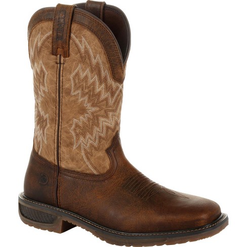 Men's Durango® Workhorse™ Steel Toe Western Work Boot Size 7 : Target