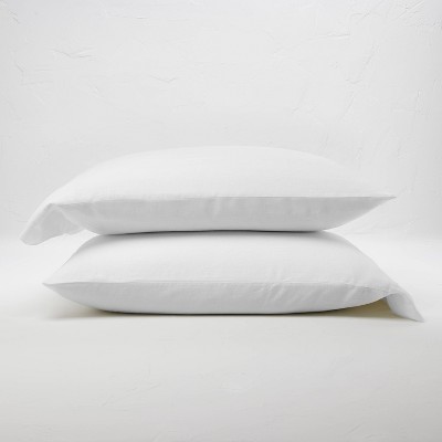 Standard Microfiber Pillowcase Set White - Room Essentials™: 2-pack ...