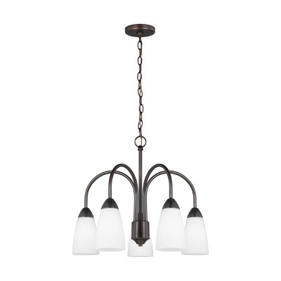 Progress Lighting, Merry Collection, 3-light Linear Chandelier, Matte ...