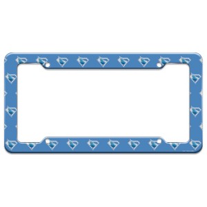 Superman 2025 Movie Fortress of Solitude Shield License Plate Tag Frame ...
