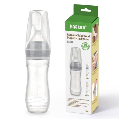 Haakaa Baby Feeding Spoon - Gray : Target