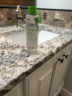 Cerave Hydrating Toner For Face, Alcohol Free Facial Toner For Normal ...