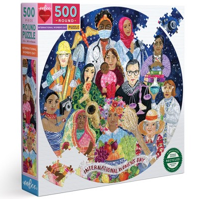 Eeboo Piece And Love Beach Umbrellas 1000 Piece Jigsaw Puzzle : Target