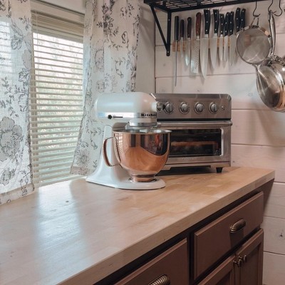 KitchenAid 5qt 10-Speed Stand Mixer with Copper Bowl Fresh Linen ...