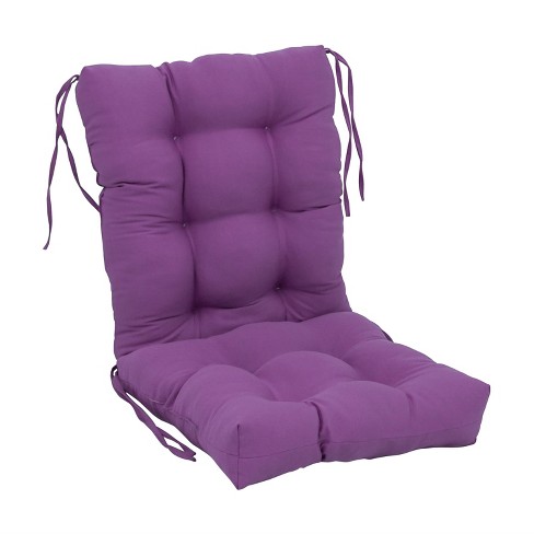 Blazing Needles Indoor Dining Chair Cushions Grape : Target